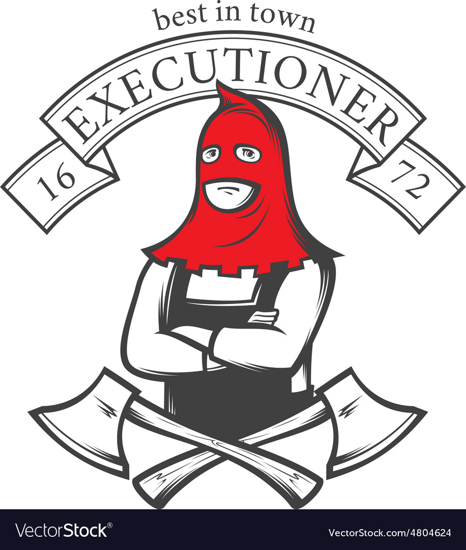 Executioner Royalty Free Vector Image - VectorStock