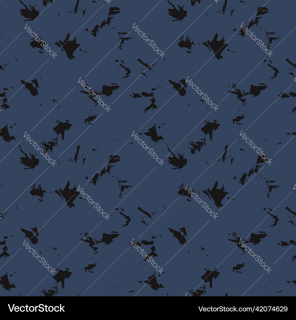 Abstract brush strokes seamless pattern design Vector Image