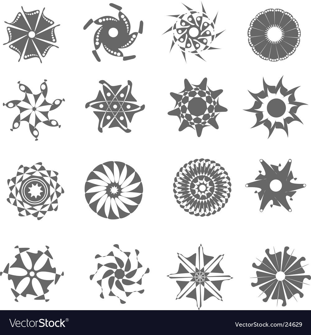 Design elements Royalty Free Vector Image - VectorStock