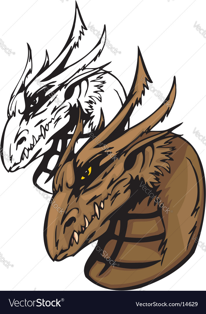 Dragon design Royalty Free Vector Image - VectorStock