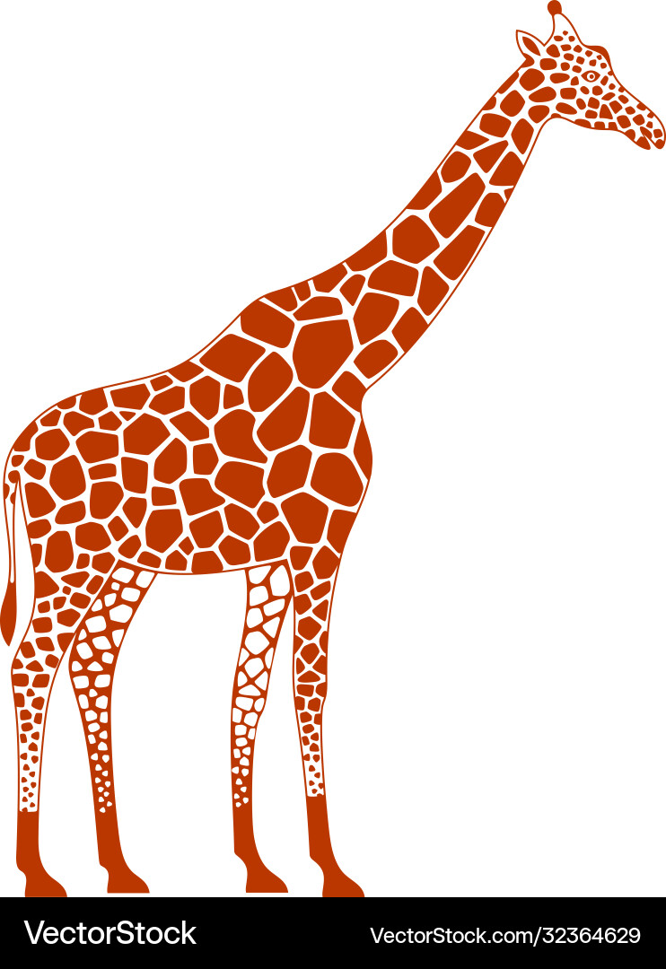 Giraffe Royalty Free Vector Image - VectorStock