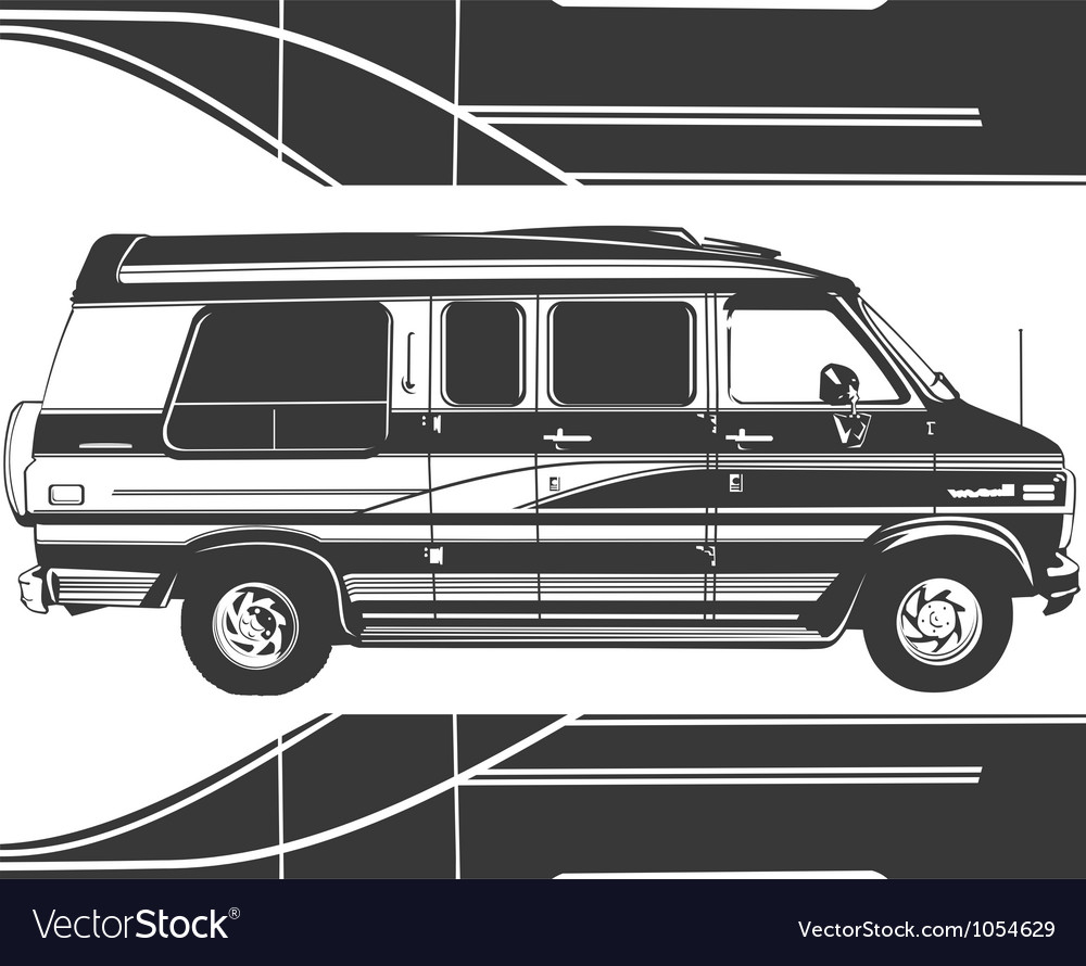 Van Royalty Free Vector Image - VectorStock
