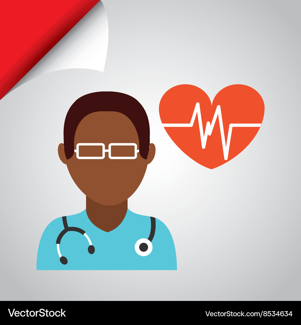 Health professional design Royalty Free Vector Image