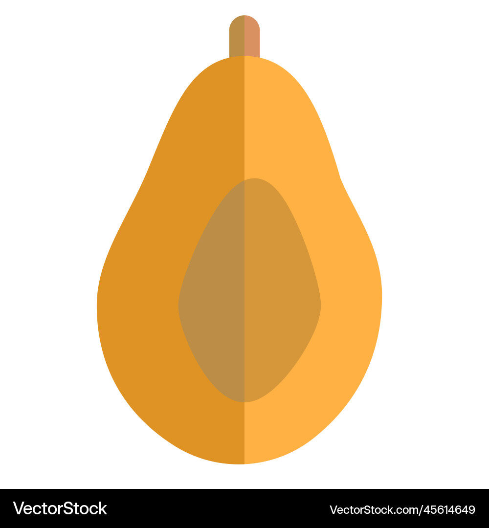 Fresh papaya fruit with multiple health benefits Vector Image