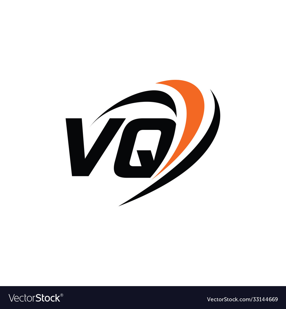 Vq monogram logo Royalty Free Vector Image - VectorStock