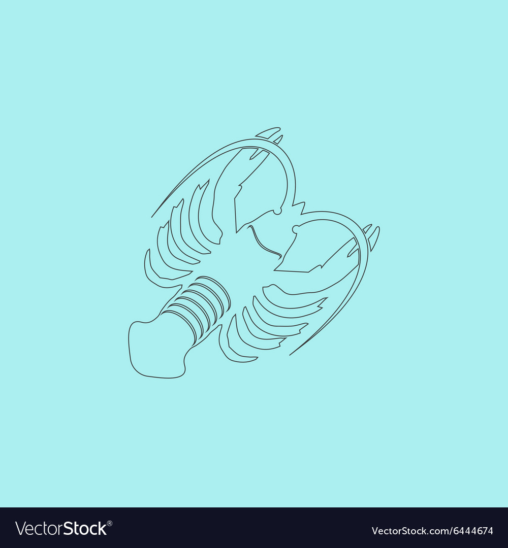 Crawfish Royalty Free Vector Image - VectorStock