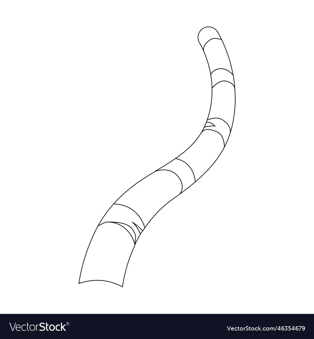 Tiger tail icon Royalty Free Vector Image - VectorStock