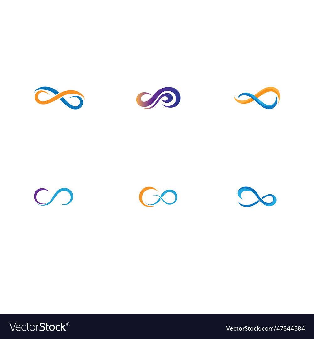 Infinity design Royalty Free Vector Image - VectorStock