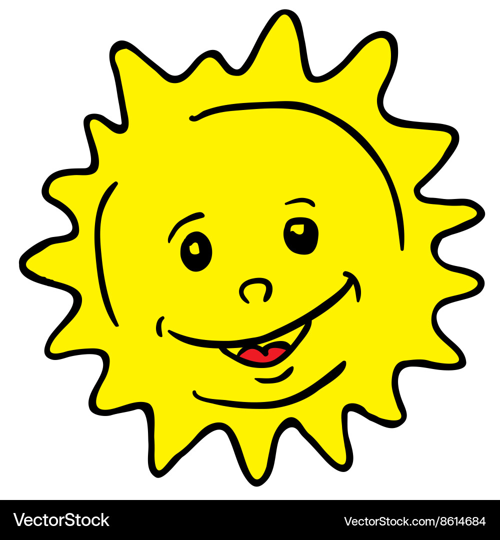 Sun Royalty Free Vector Image - VectorStock