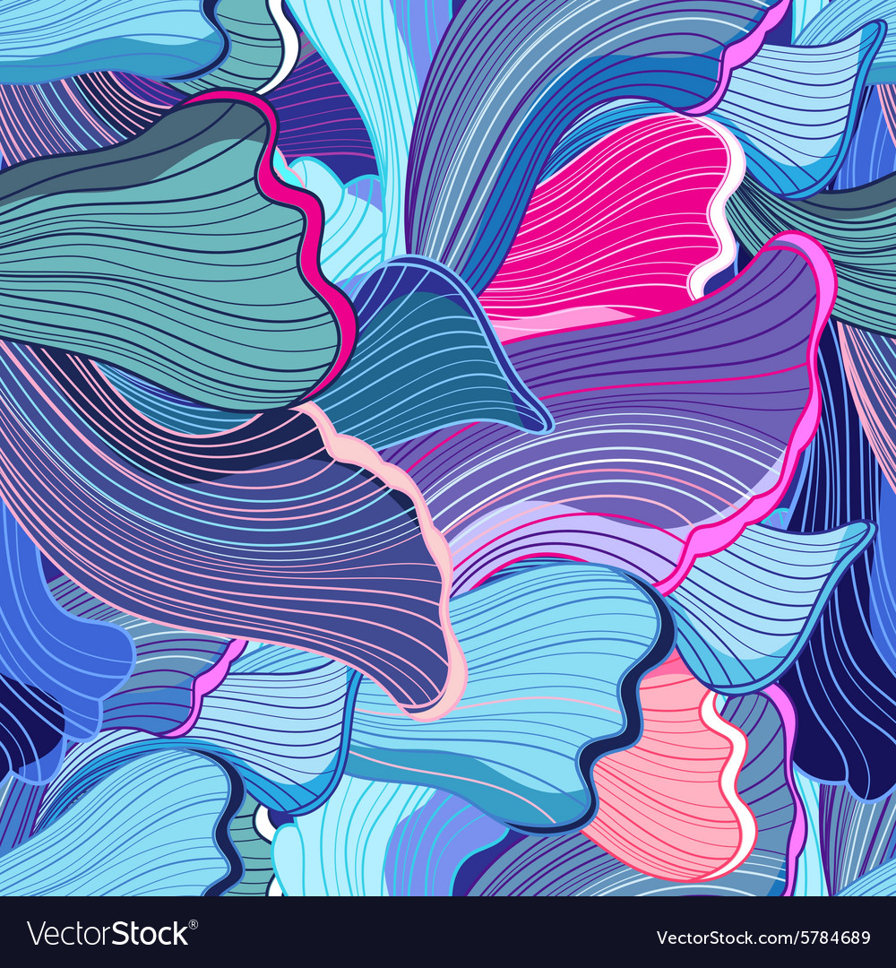 Abstract pattern wave Royalty Free Vector Image