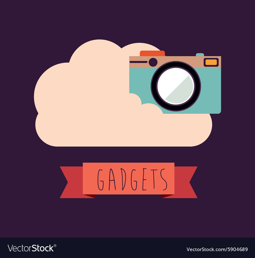 Camera design Royalty Free Vector Image - VectorStock