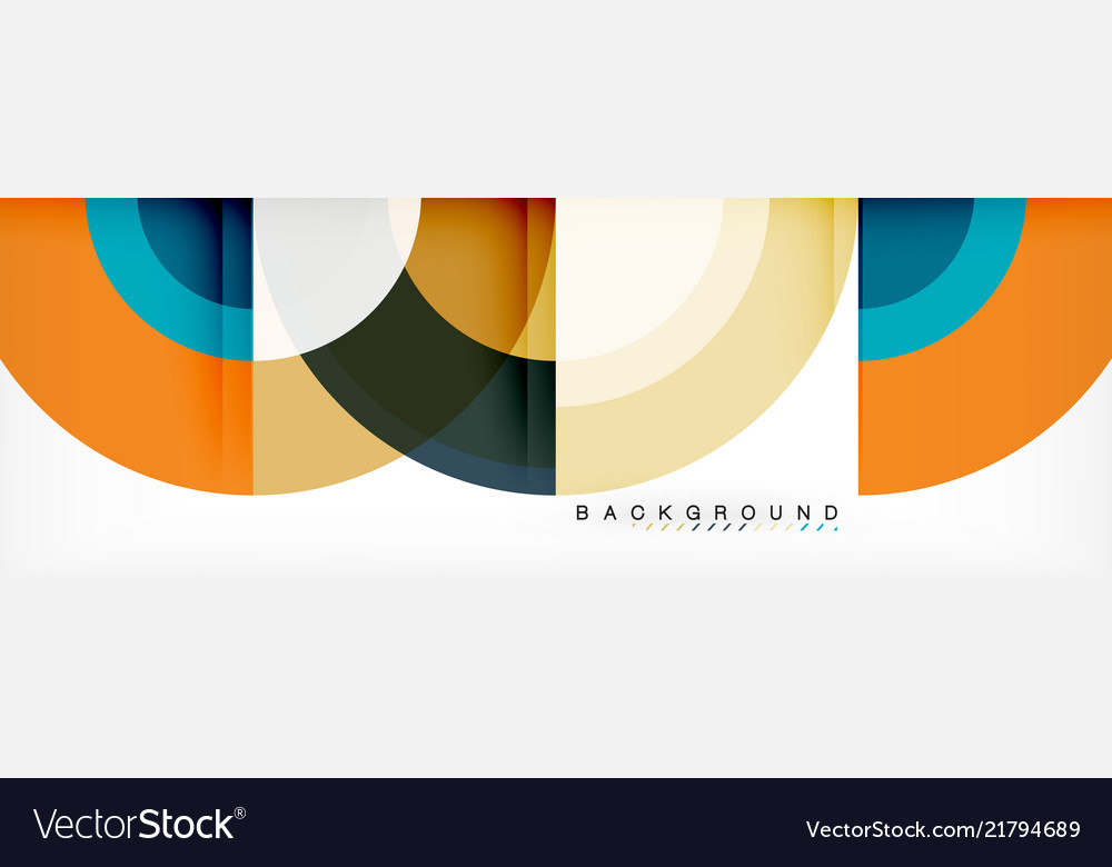 Circular abstract background Royalty Free Vector Image