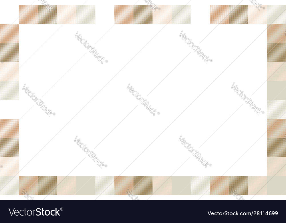 Rectangle borders and frames border pattern Vector Image