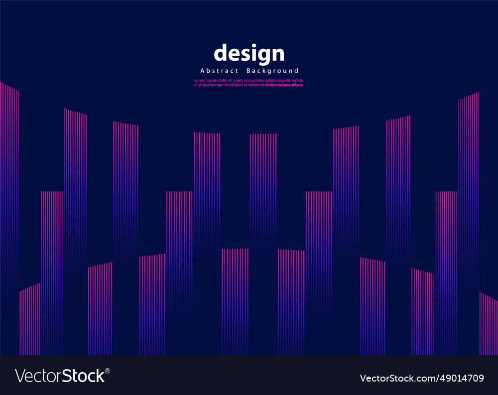 Abstract technology backgrounds by stripe Vector Image