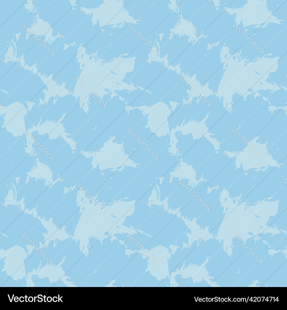 Abstract brush strokes seamless pattern design Vector Image