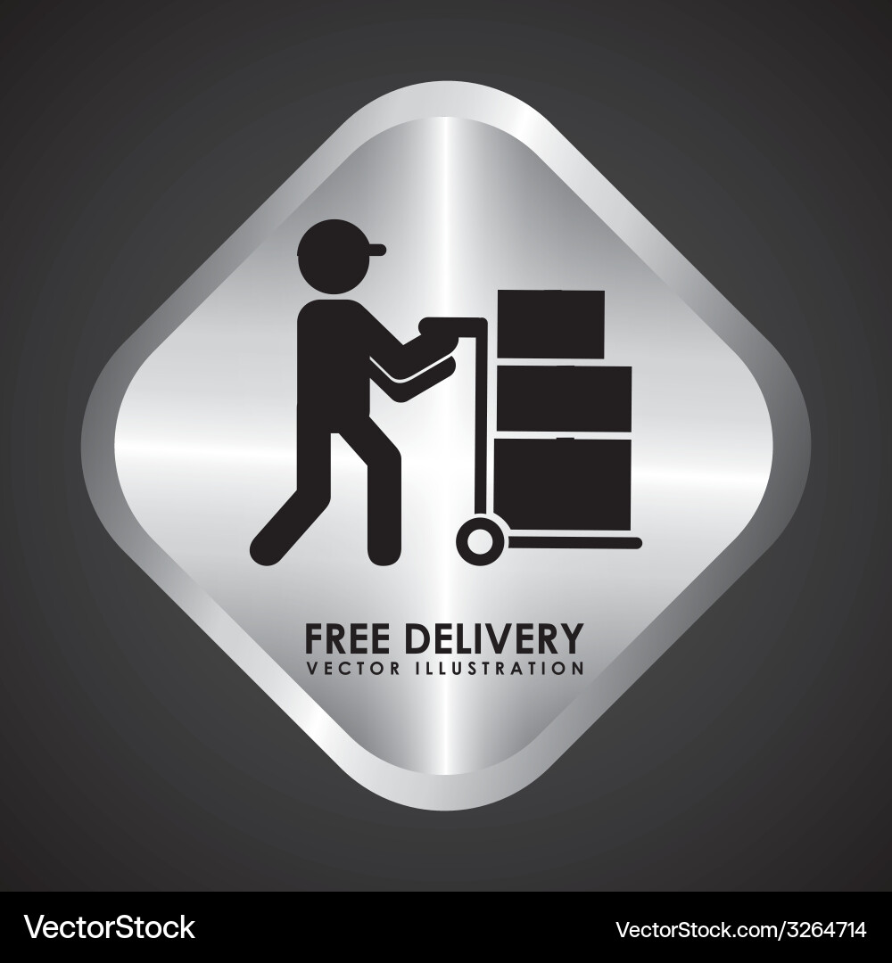 Delivery design Royalty Free Vector Image - VectorStock