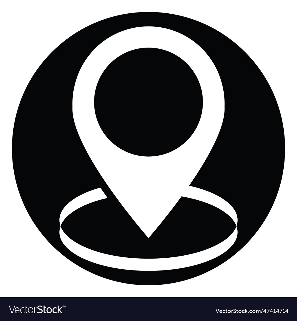 Map logo location Royalty Free Vector Image - VectorStock
