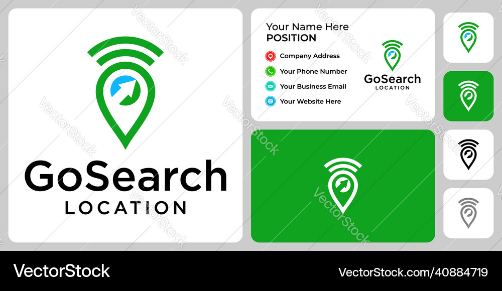 Maps logo Royalty Free Vector Image - VectorStock
