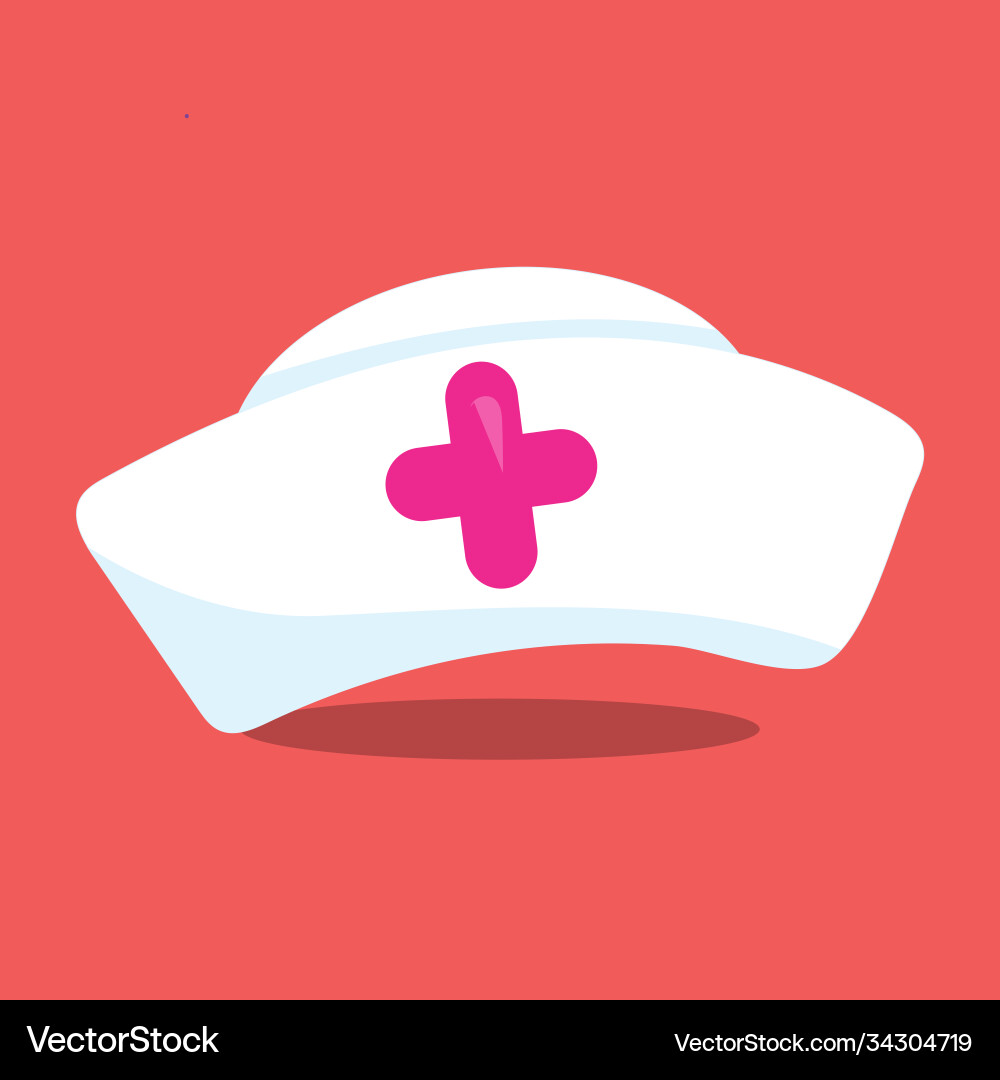 Medical department cap 24 Royalty Free Vector Image