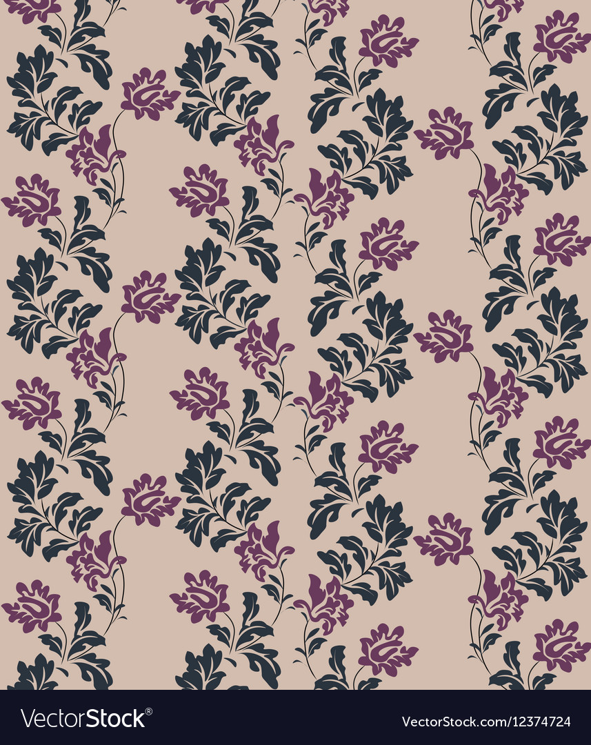 Flower texture pattern Royalty Free Vector Image