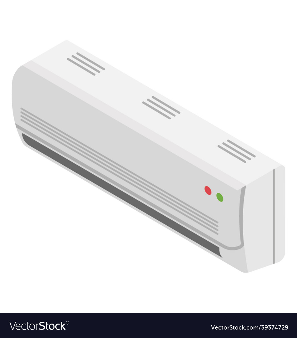 Split ac Royalty Free Vector Image - VectorStock