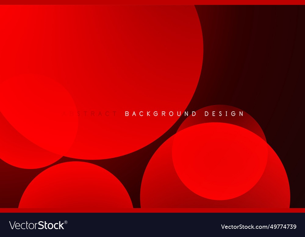 Abstract tech circles background Royalty Free Vector Image