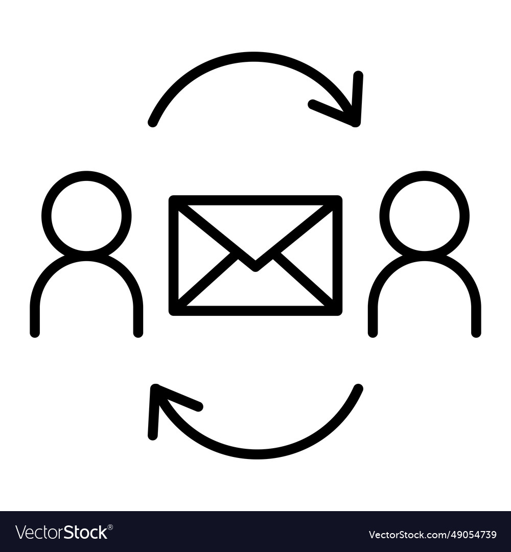 Sending email icon Royalty Free Vector Image - VectorStock Sending email icon Royalty Free Vector Image - VectorStock