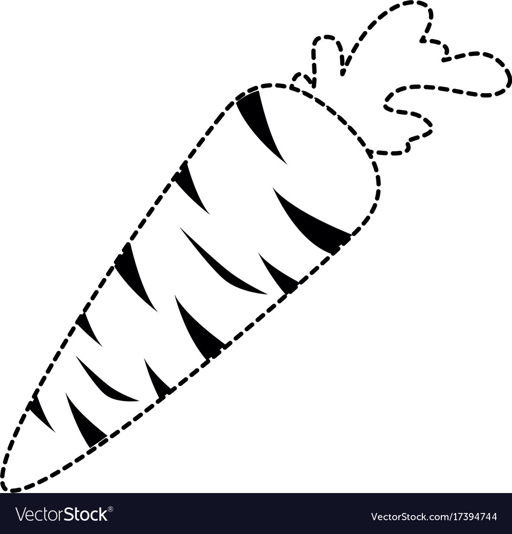 Carrots fresh isolated icon Royalty Free Vector Image Carrots fresh isolated icon Royalty Free Vector Image