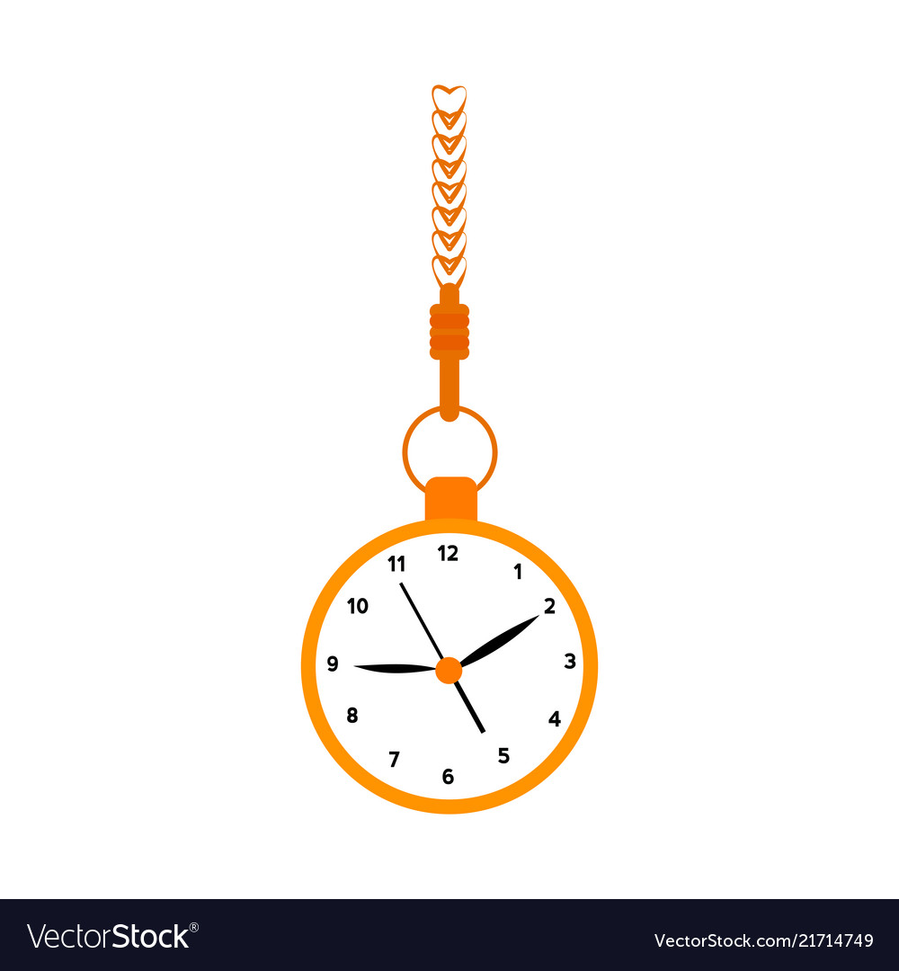 Abstract clock Royalty Free Vector Image - VectorStock