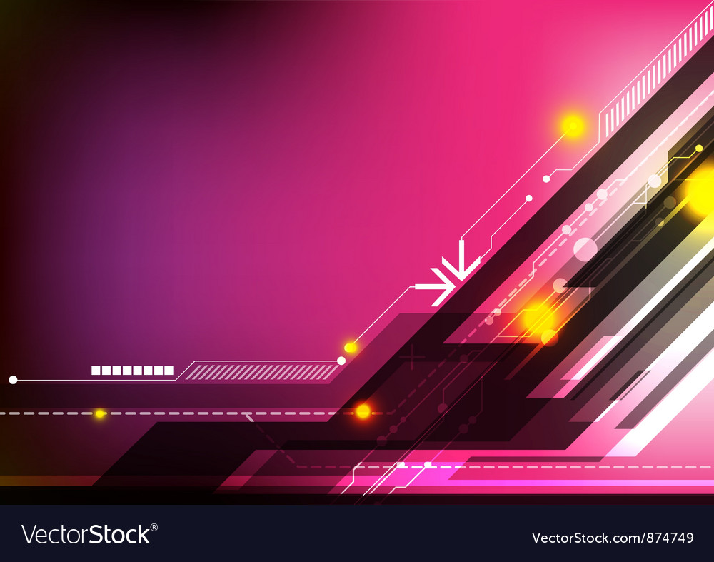 Abstract design technology background Royalty Free Vector