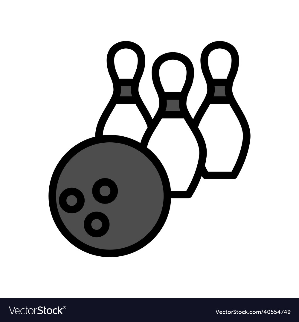 Bowling Royalty Free Vector Image - VectorStock