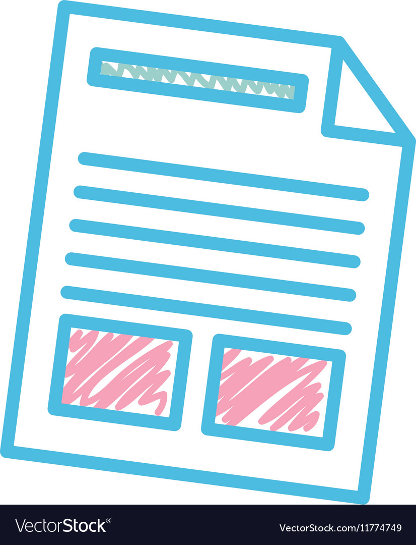 Paper document file isolated icon Royalty Free Vector Image Paper document file isolated icon Royalty Free Vector Image