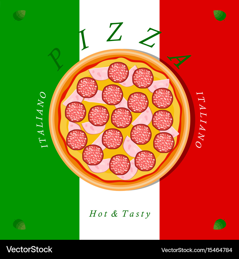 Pizza Royalty Free Vector Image - VectorStock