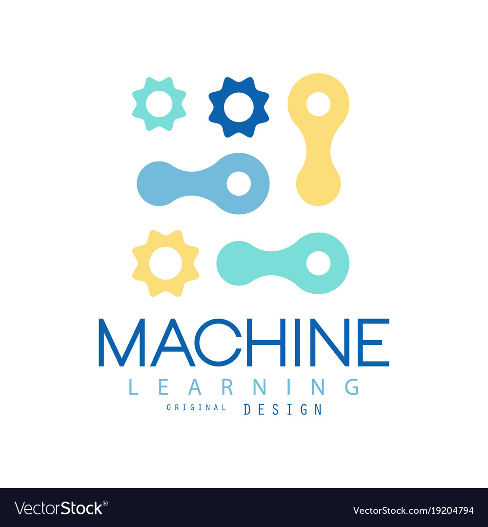 Concept of machine learning and artificial Vector Image