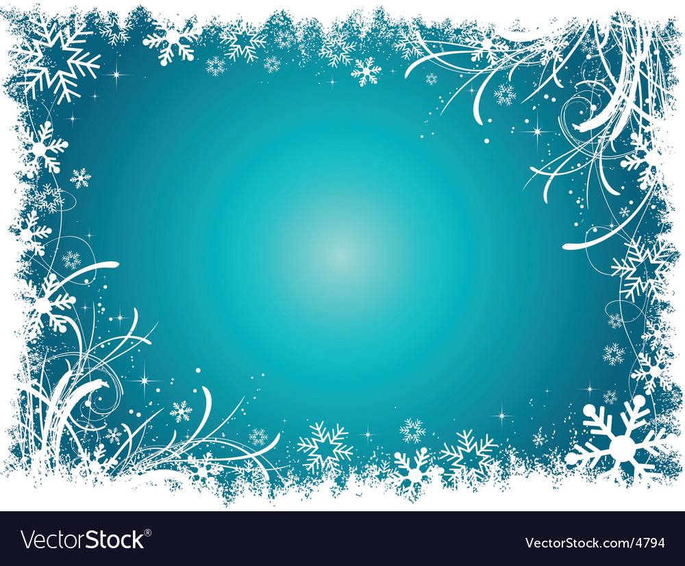 Snowflake background Royalty Free Vector Image