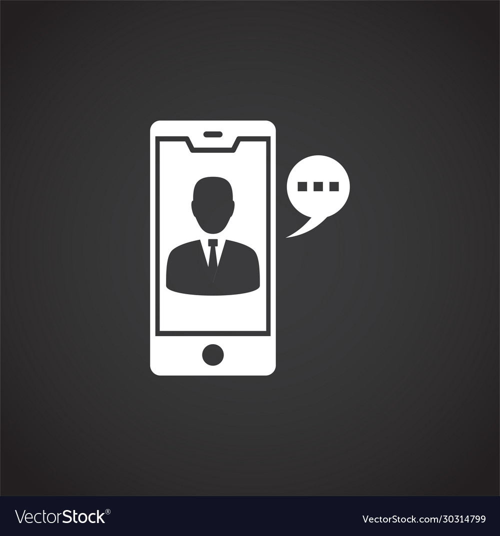 Businessman and computer related icon Royalty Free Vector