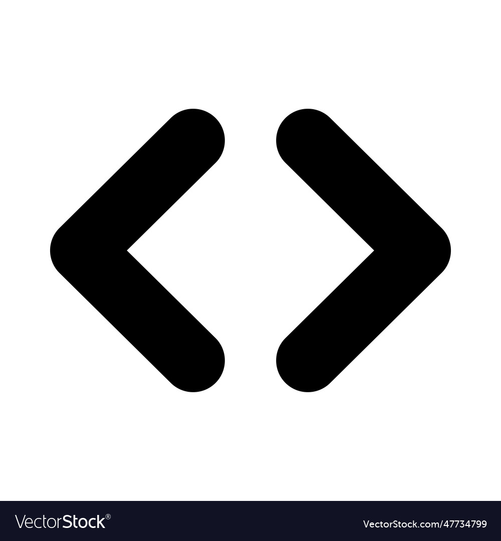 Double arrow glyph icon for personal Royalty Free Vector Double arrow glyph icon for personal Royalty Free Vector