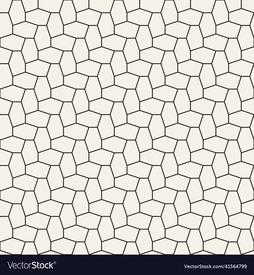 Seamless pattern repeating geometric elements Vector Image