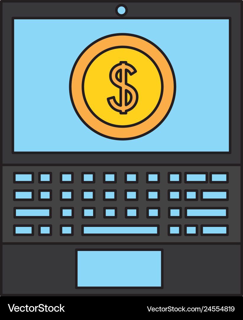 Fin tech business Royalty Free Vector Image - VectorStock