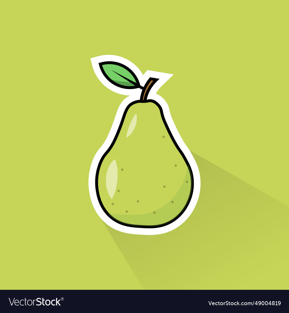 Pear Royalty Free Vector Image - VectorStock