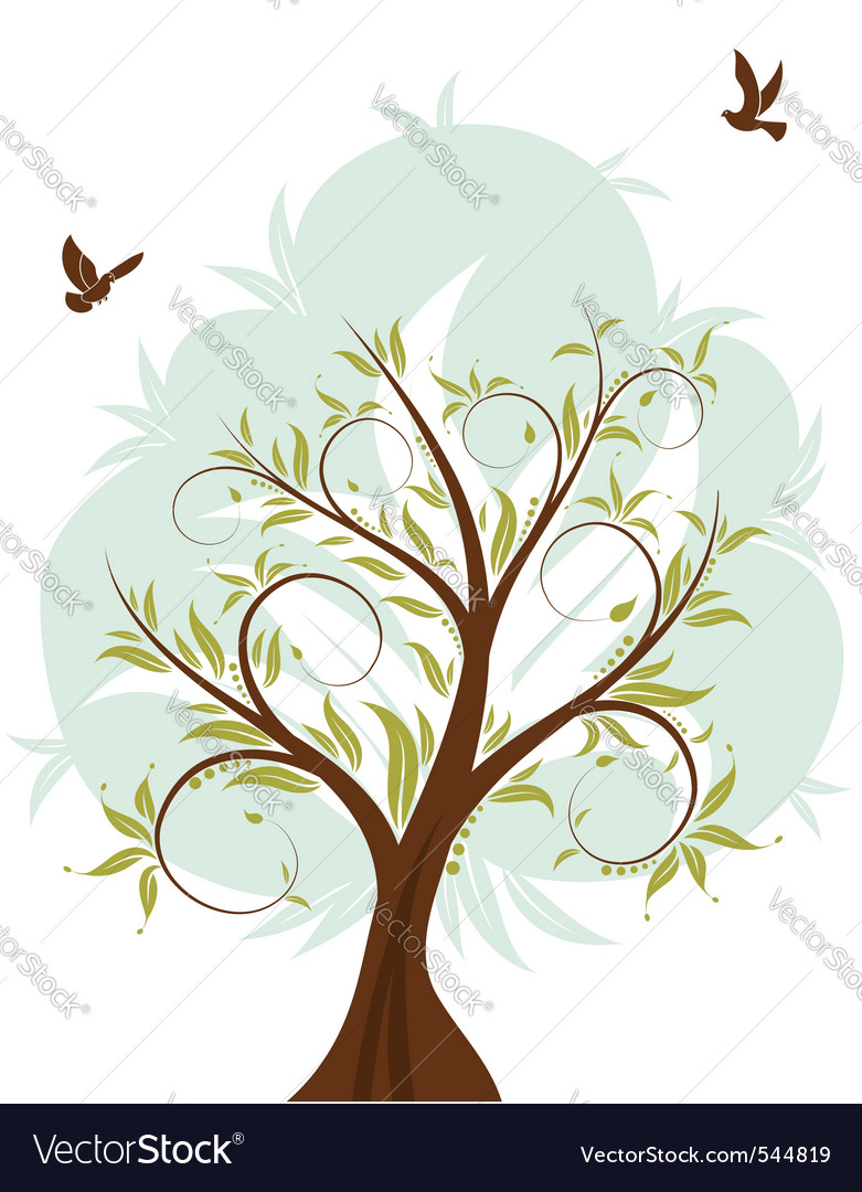 Tree Royalty Free Vector Image - VectorStock