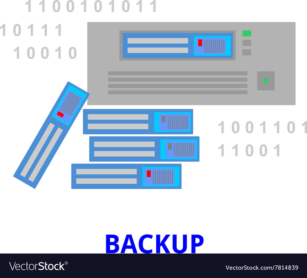 Backup Royalty Free Vector Image - VectorStock Backup Royalty Free Vector Image - VectorStock