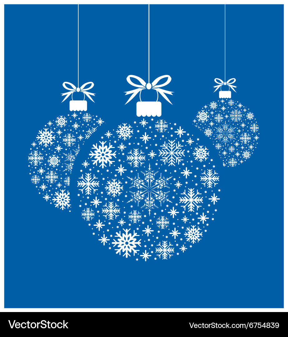 Blue ball balls Royalty Free Vector Image - VectorStock
