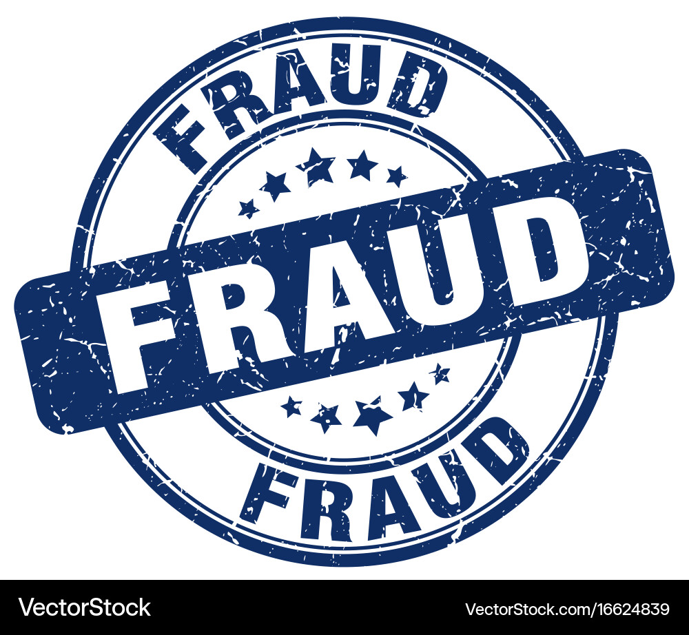 Fraud stamp Royalty Free Vector Image - VectorStock