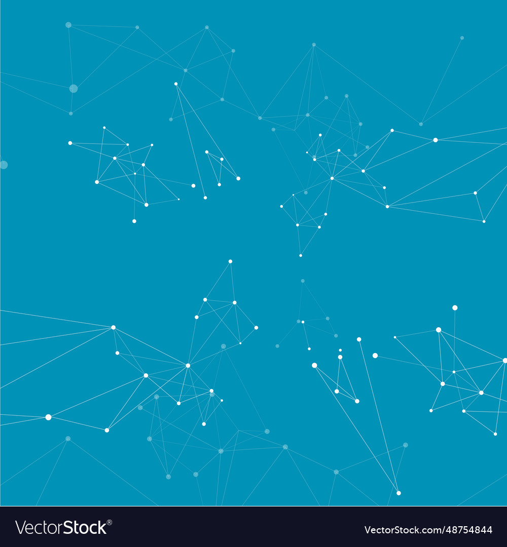 Abstract Connection Structure Science Royalty Free Vector