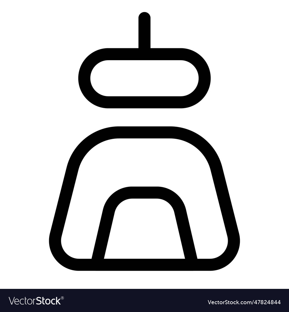 Advanced technology robot for better user Vector Image