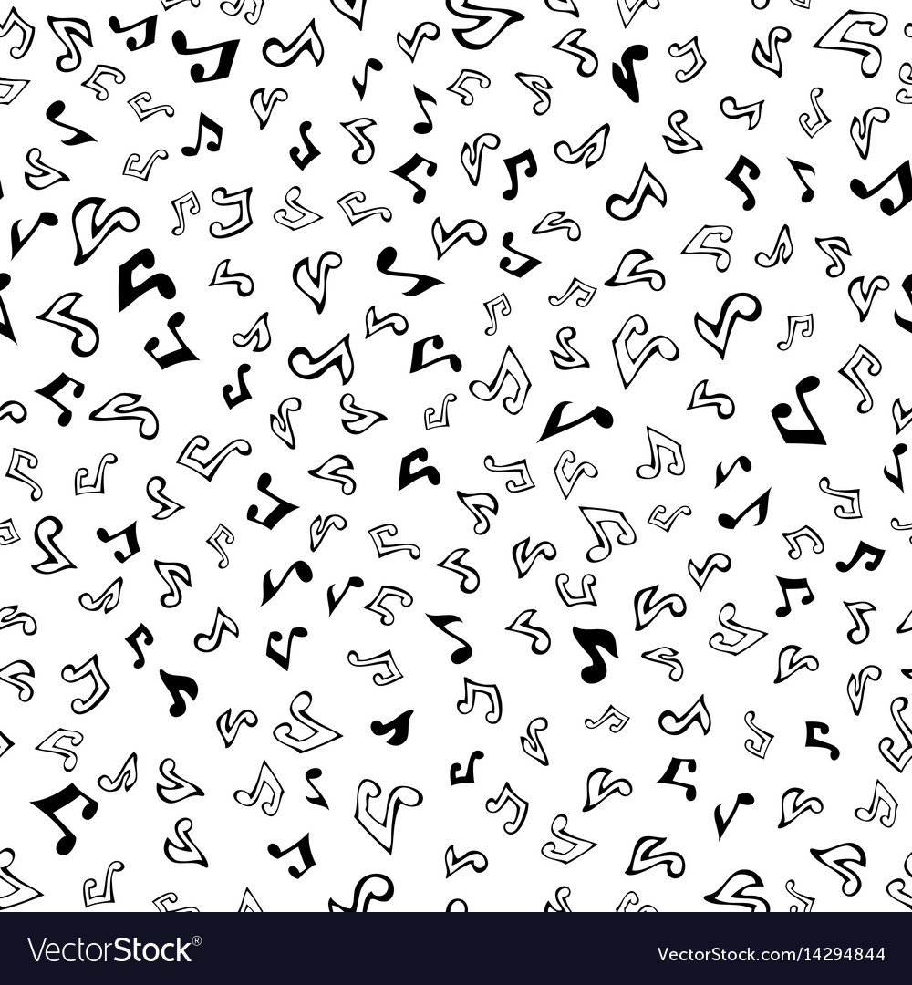 Seamless music pattern Royalty Free Vector Image