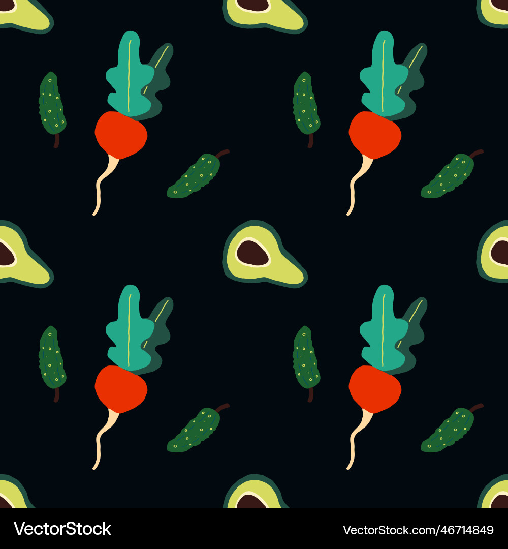 Naive pattern Royalty Free Vector Image - VectorStock