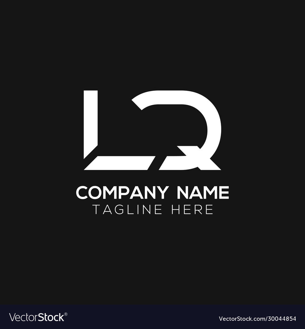 Initial lq letter business logo design template Vector Image Initial lq letter business logo design template Vector Image