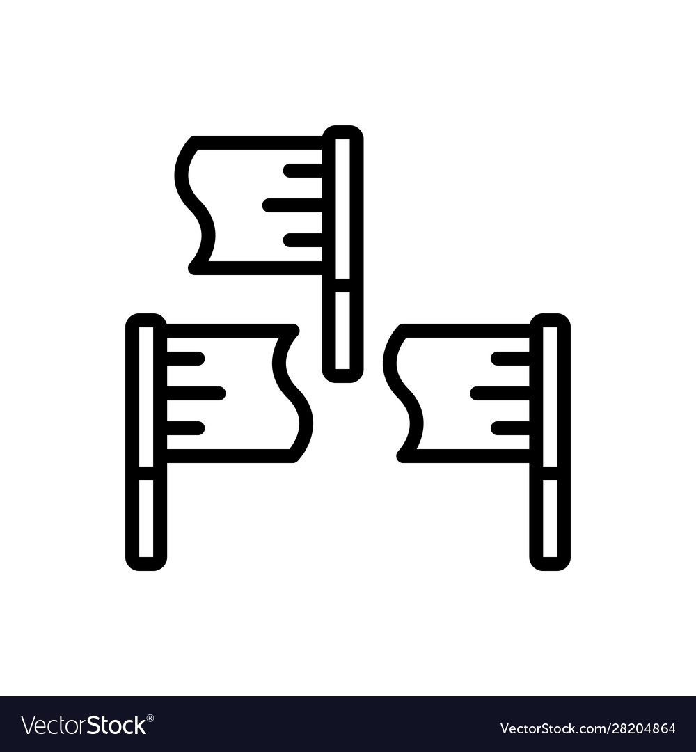 Flags Royalty Free Vector Image - VectorStock